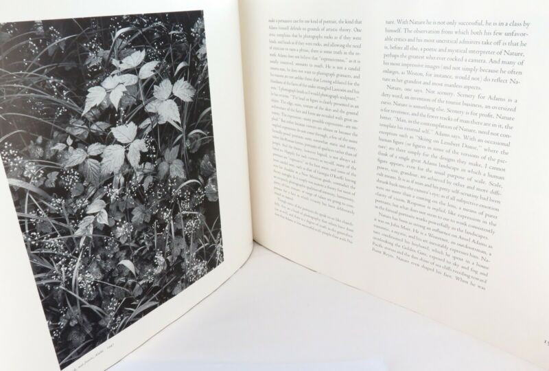 Superb Ansel Adams "Images 1923 - 1974” Large Format Book, Signed ...