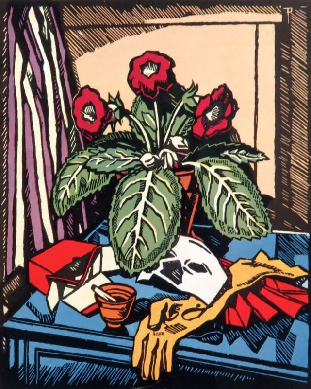 Thea Proctor (1879-1966) 1932 Stunning Colour Process Print. “The ...