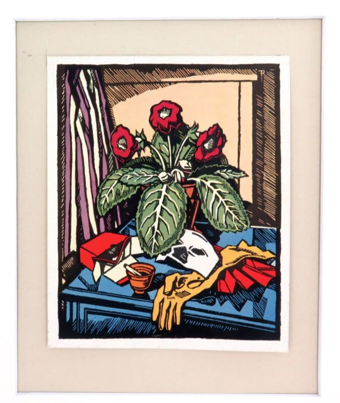 Thea Proctor (1879-1966) 1932 Stunning Colour Process Print. “The ...