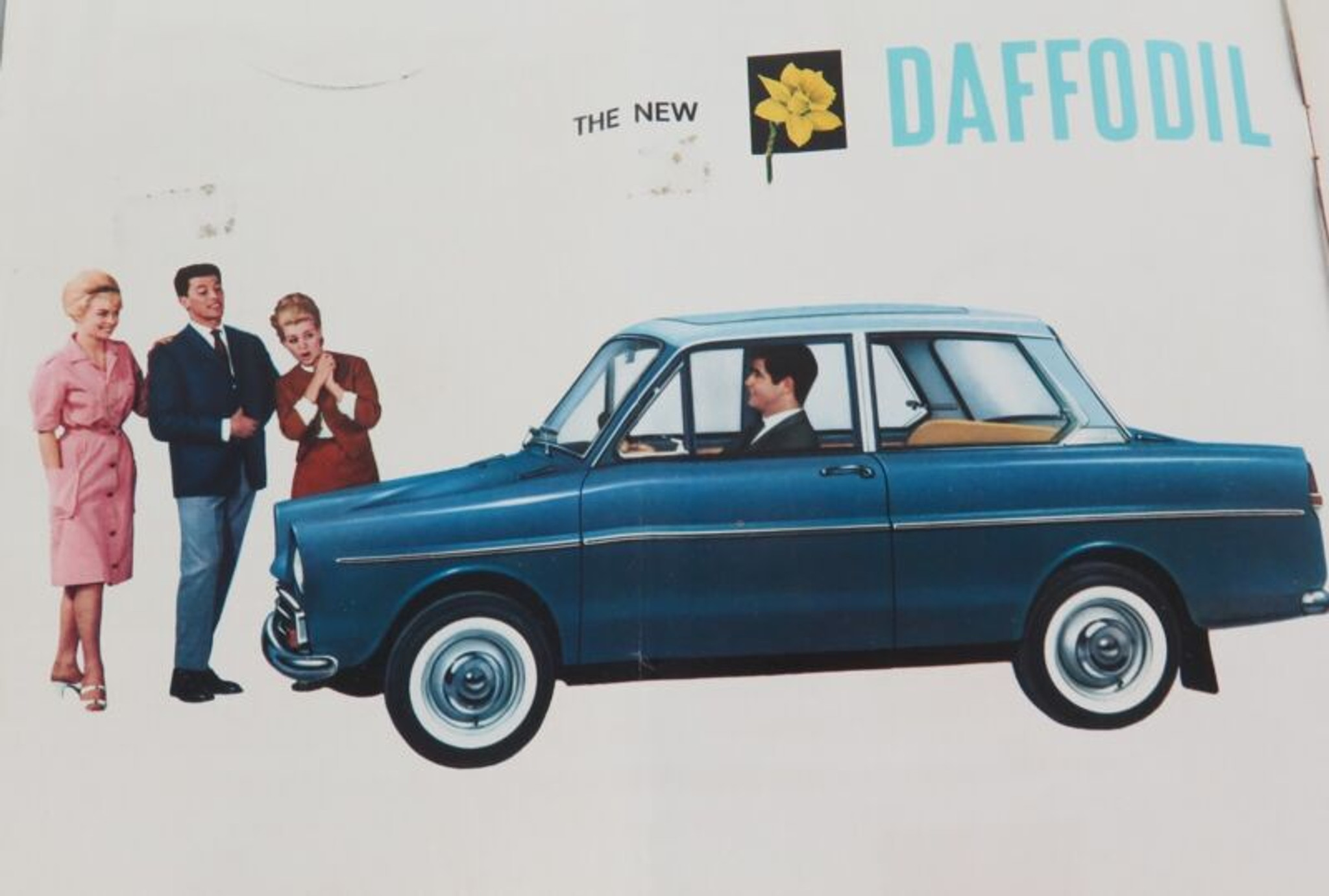 .SCARCE c1964 DAF DAFFODIL VARIOMATIC FULLY AUTOMATIC CAR BROCHURE ...