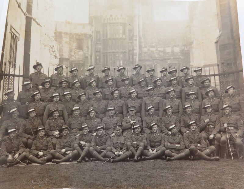 Rare WW1 AIF Very Large Photograph. Possibly Aust 2nd / 3rd Field ...
