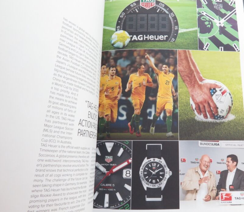 2017 Tag Heuer “Action” Large Magazine / Book. Nice Condition ...