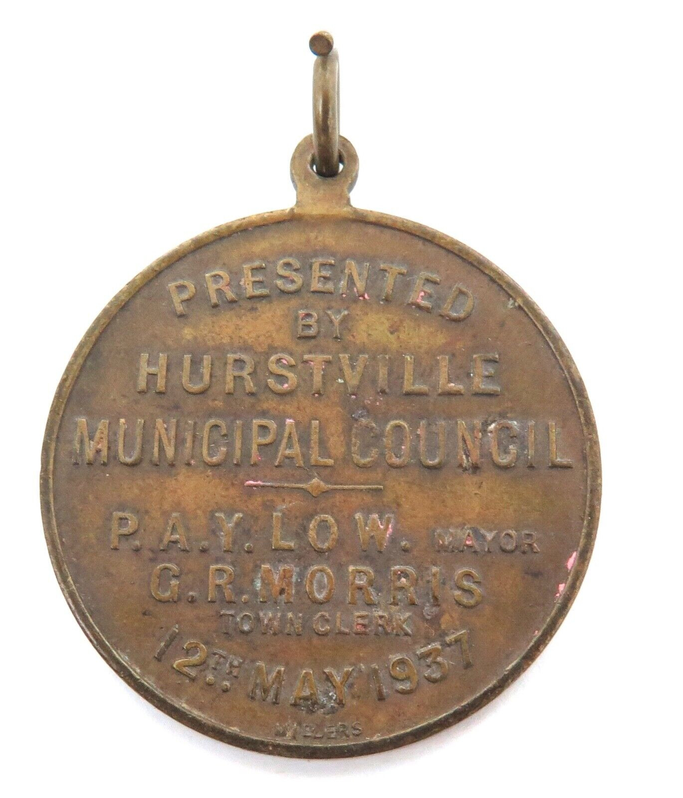 1937 Scarce Hurstville Council NSW "Their Majesties Coronation ...