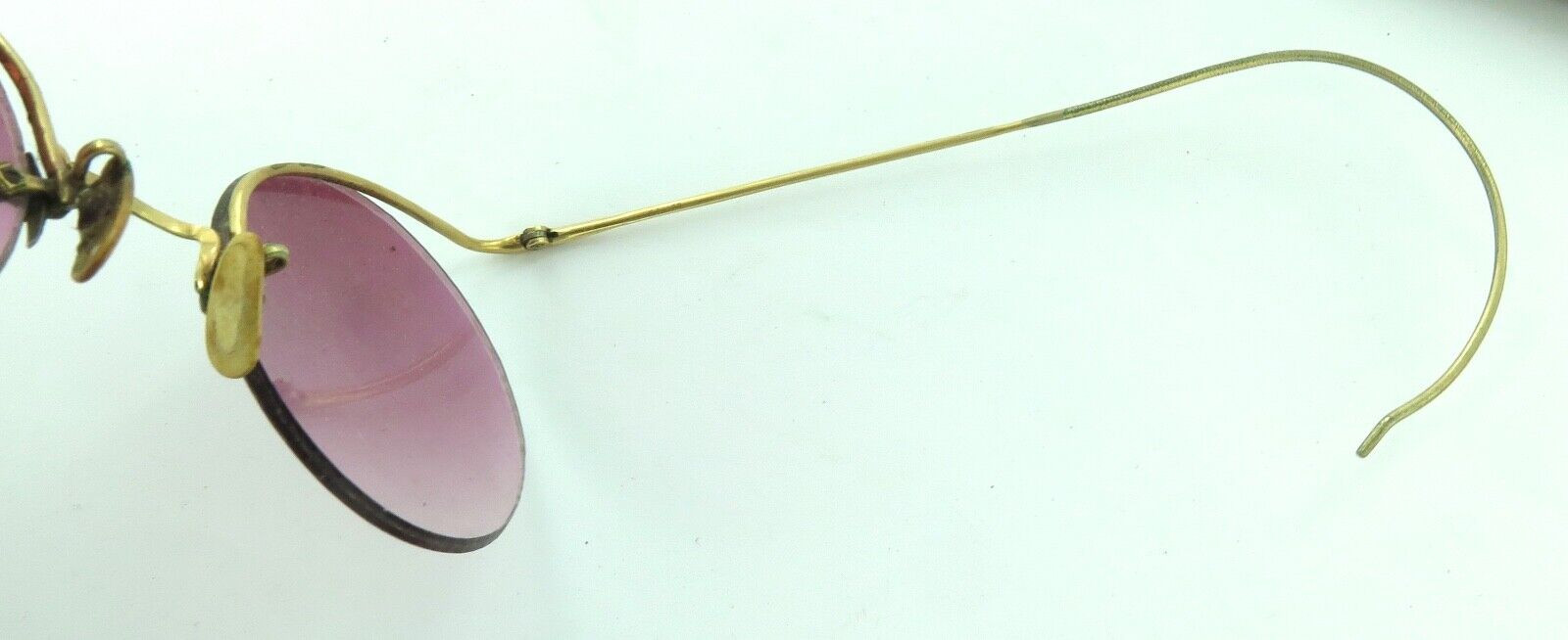 Early 1900s Western Optical P/L Orange & Dubbo Rose Coloured Glasses ...