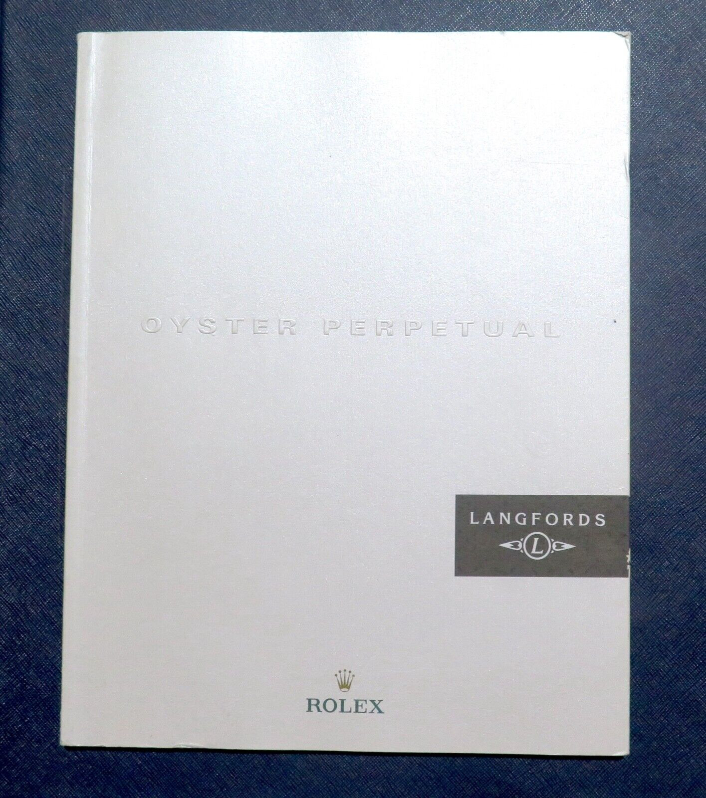 2006 Rolex Oyster Perpetual Book A4 Full Sized 104 Page Catalogue ...