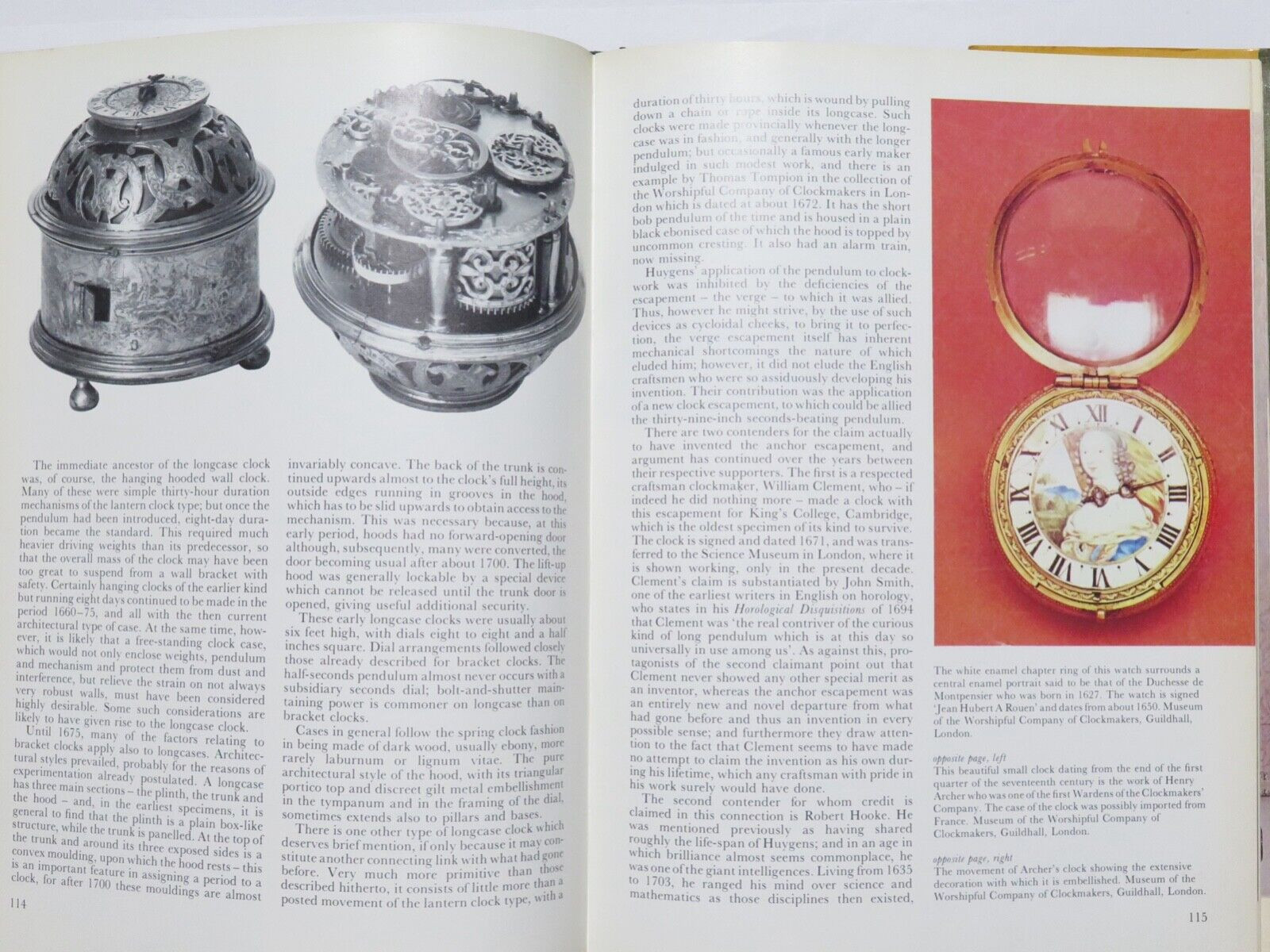 Two Watch and Clock Reference / Collectors Books. Watchmaker ...