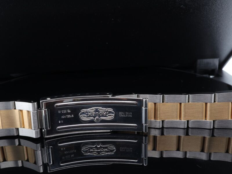 Auth. 1989 Rolex 78353 18K Gold & Steel 17mm Bracelet 451 Ends N.O.S ...