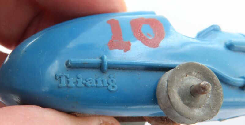 Vintage Hard Plastic Triang Racing Car. Parts or Restoration ...