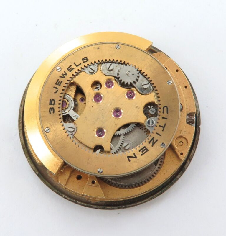 RARE Vintage Citizen 35J Cal. 4130 Para Water Auto Date Mens Watch ...