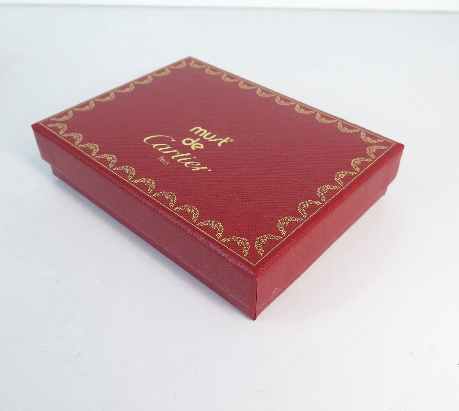 Must de Cartier Red Gift Box with Authenticity Card, Retail Gift Bag ...