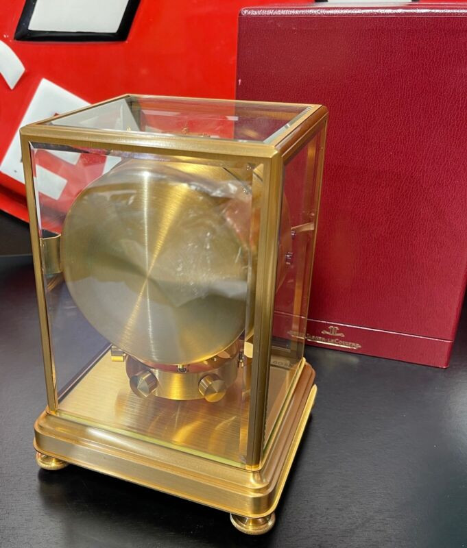 Vintage Jaeger leCoultre Jubilee Atmos Clock In Box Limited Edition ...