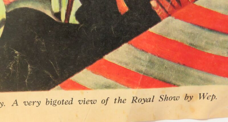 RARE 1937 Wep / William Edwin Pidgeon Royal Sydney Show Very Large ...