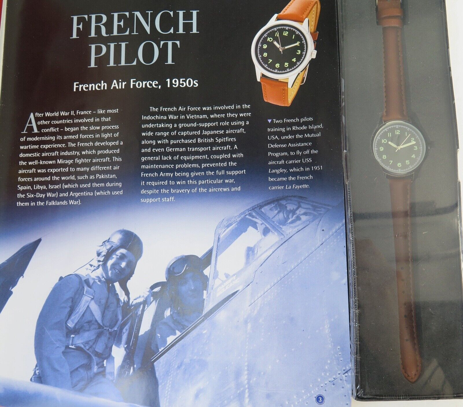 Military Watches Magazine Vol 26: France 1950s French Pilot by ...