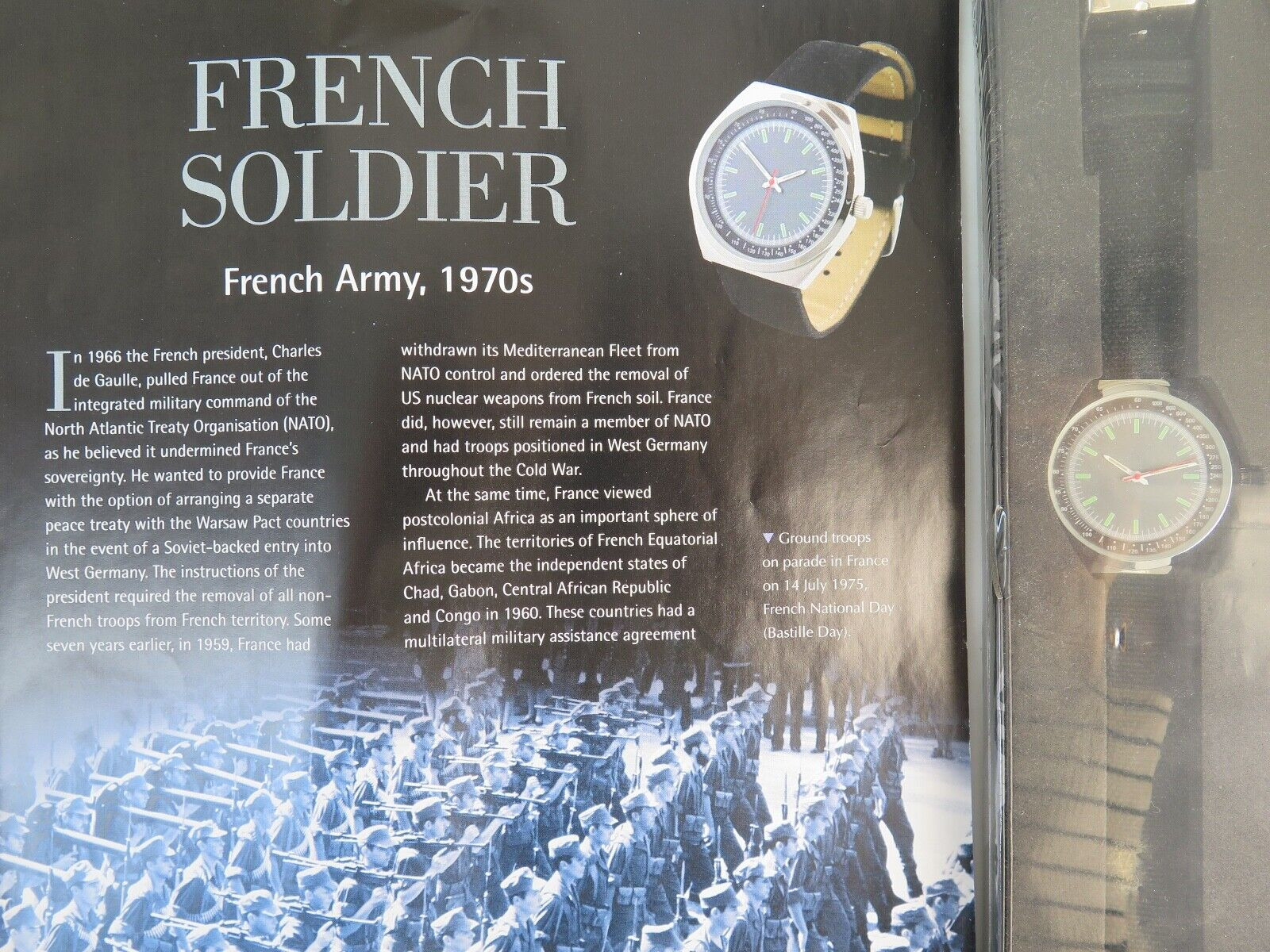 Military Watches Magazine Vol 40: France 1970s French Soldier by ...