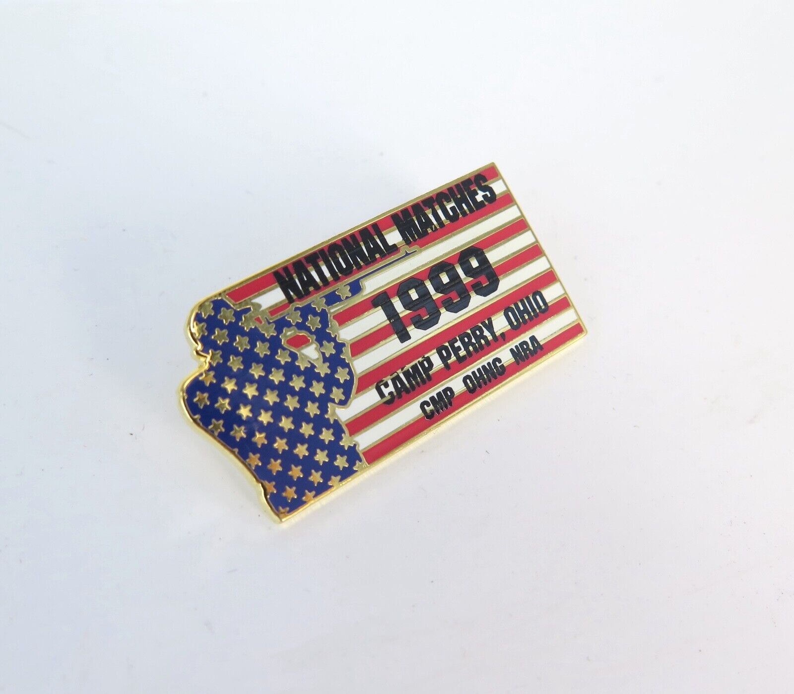 Vintage NRA Competition Badge, Camp Perry Ohio 1999 - Harrington & Co.