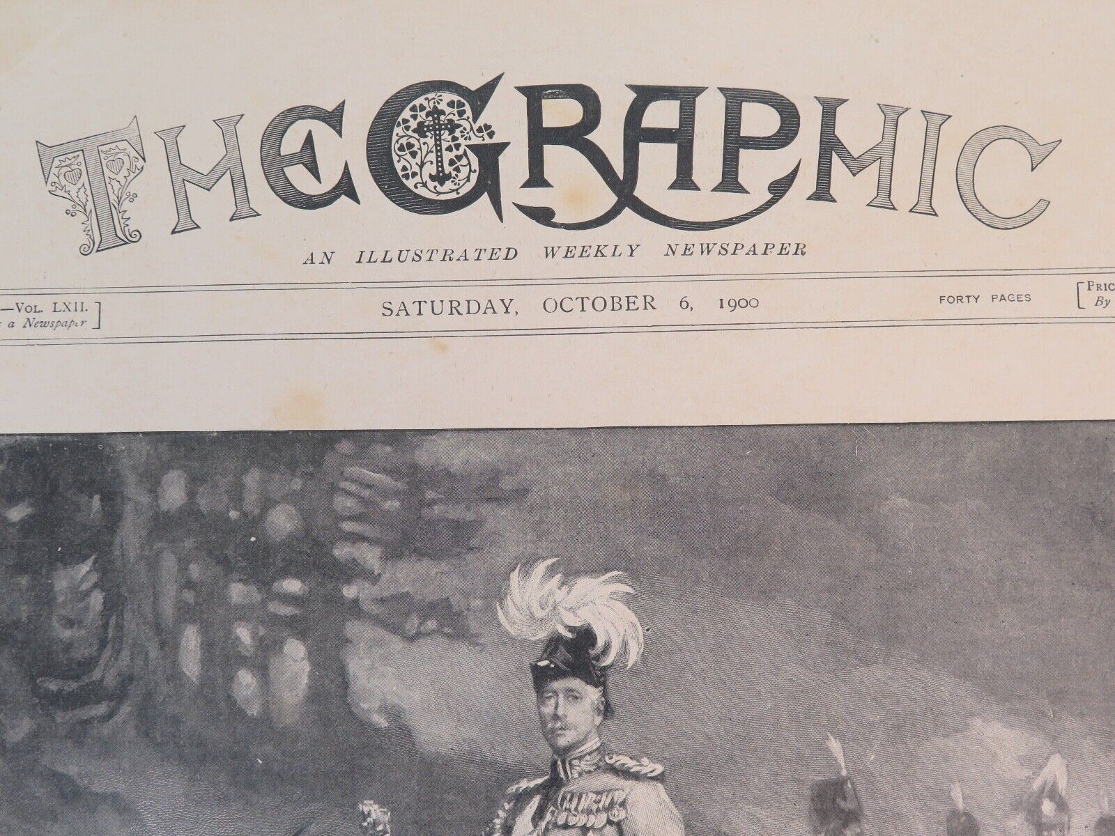 The Graphic Illustrated Newspaper, Saturday Oct 6 1900 - Great Pictures ...