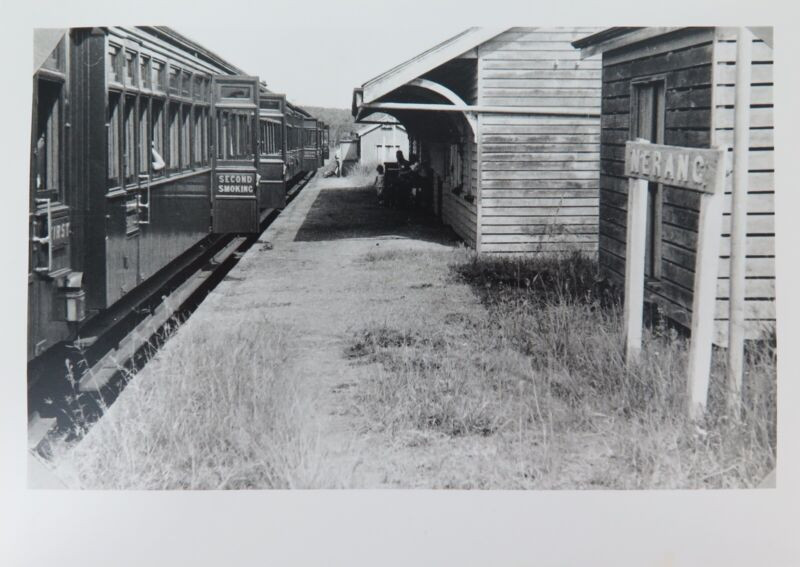 Rare View, Early 1900s Photo Nerang Train Station, Gold Coast ...