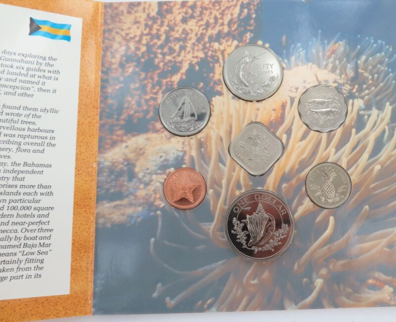 1492 - 1992 Quincentennial Bahamas Brilliant UNC Coin set. - Harrington ...