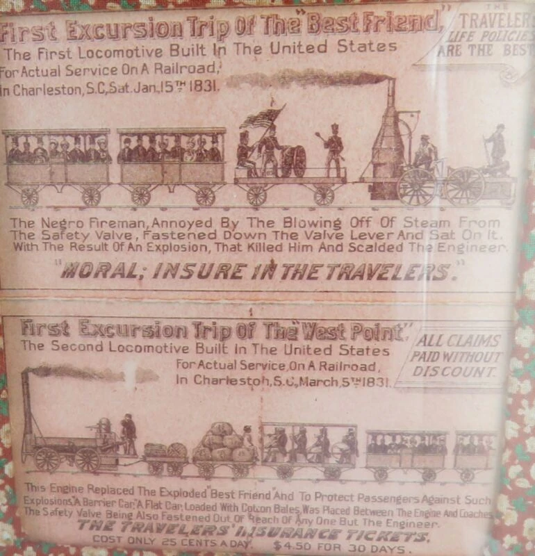 1905 Denver & Rio Grande Railroad System Unusual Large Framed Display ...
