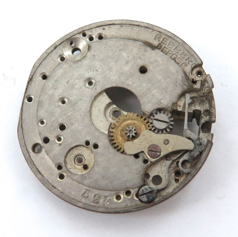 Vintage Rolex Cal. 137 Rebberg Depose Part Watch Movement. - Harrington ...