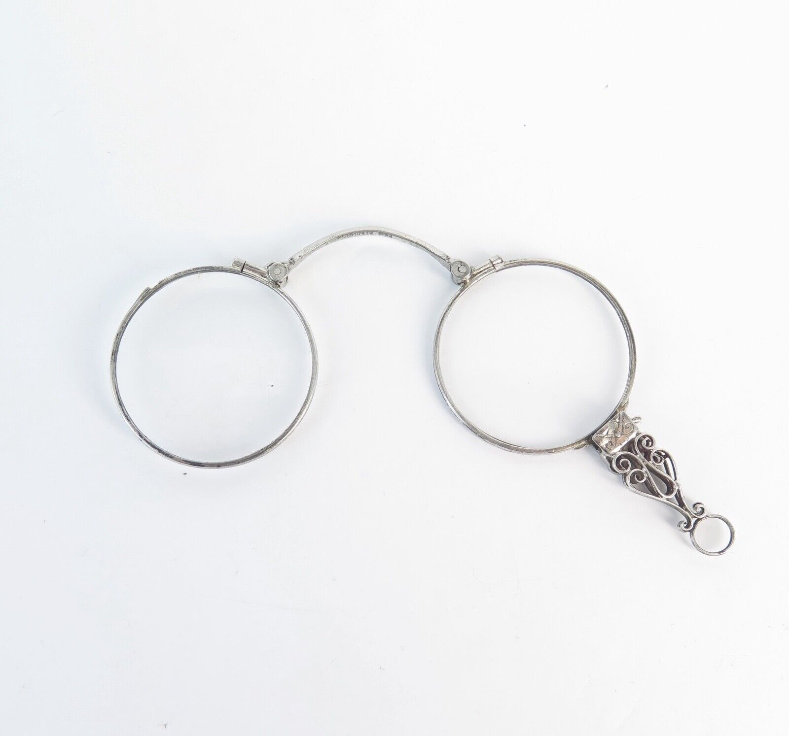 Antique Sterling Silver Lorgnette (Eye Glasses with Handle ...