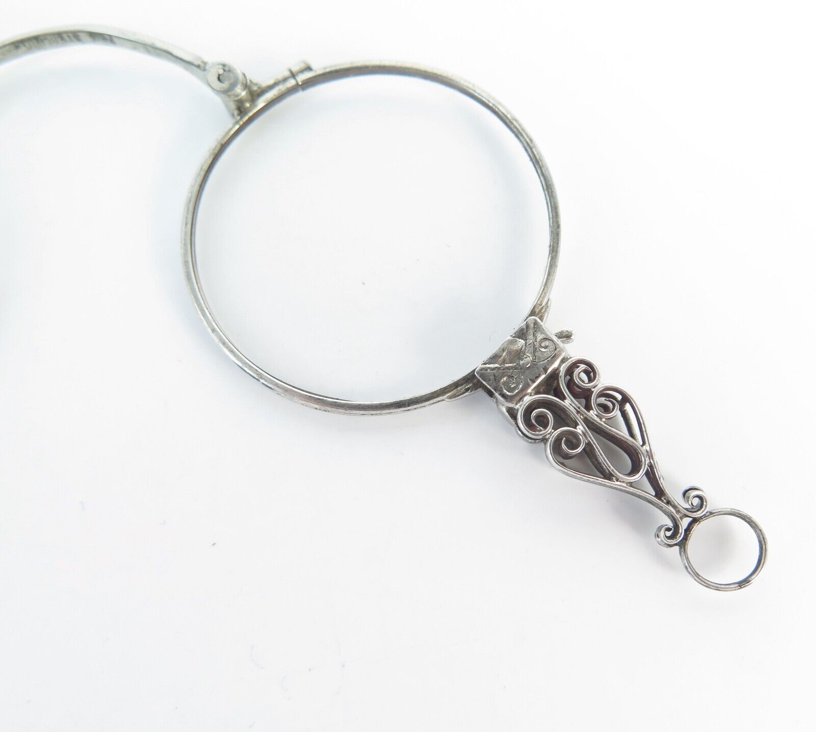 Antique Sterling Silver Lorgnette (Eye Glasses with Handle ...