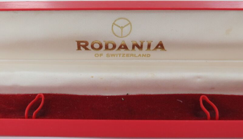 Nice Condition / Rodania Hard Shell Plastic Watch Display Case ...