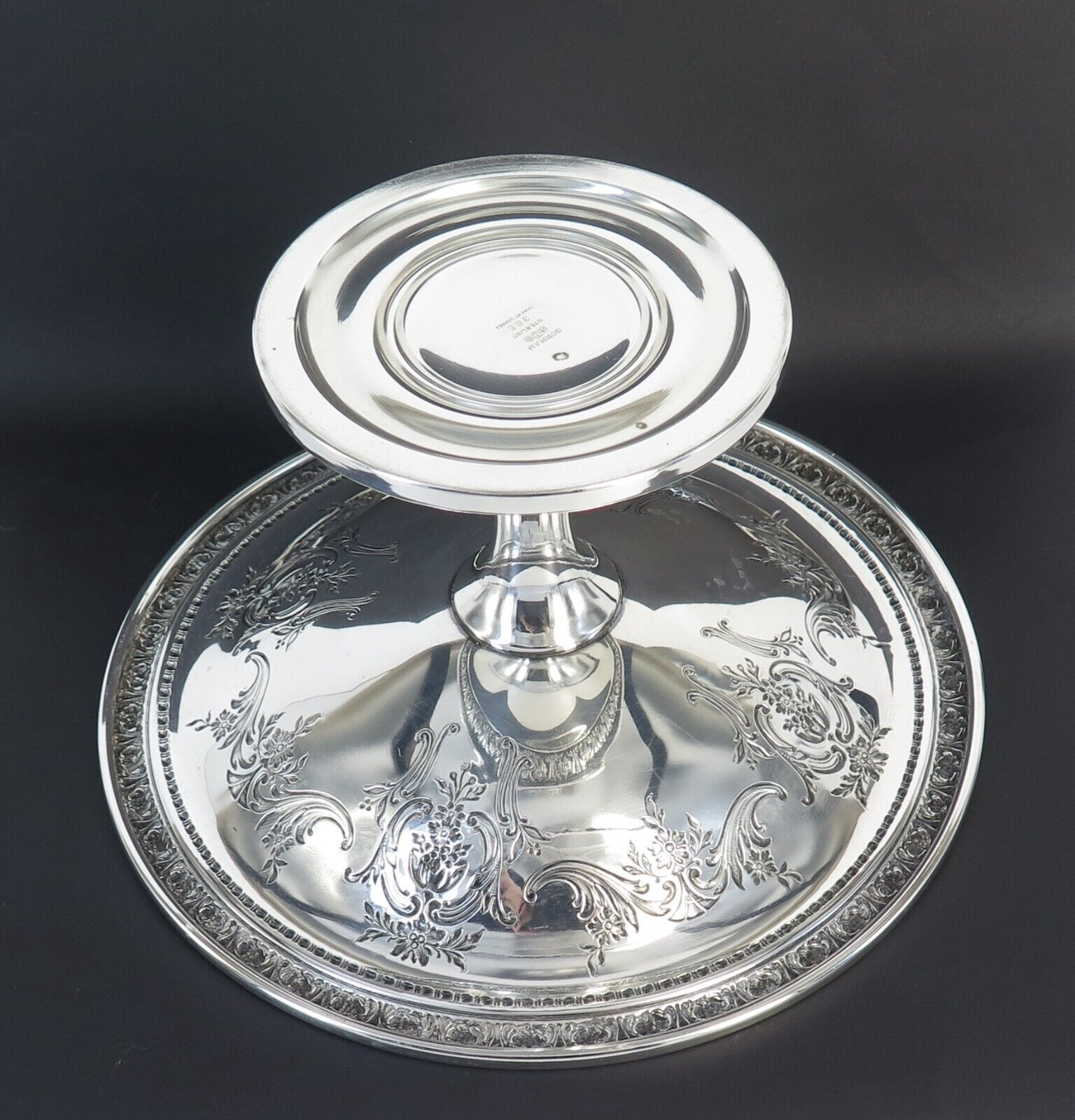 Vintage Gorham 'King Edward' Sterling Silver Sweets / Bon Bon Compote ...