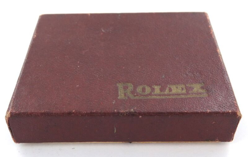 SCARCE c 1940s / 1950s Rolex Cigarette Lighter Cardboard Storage Box ...