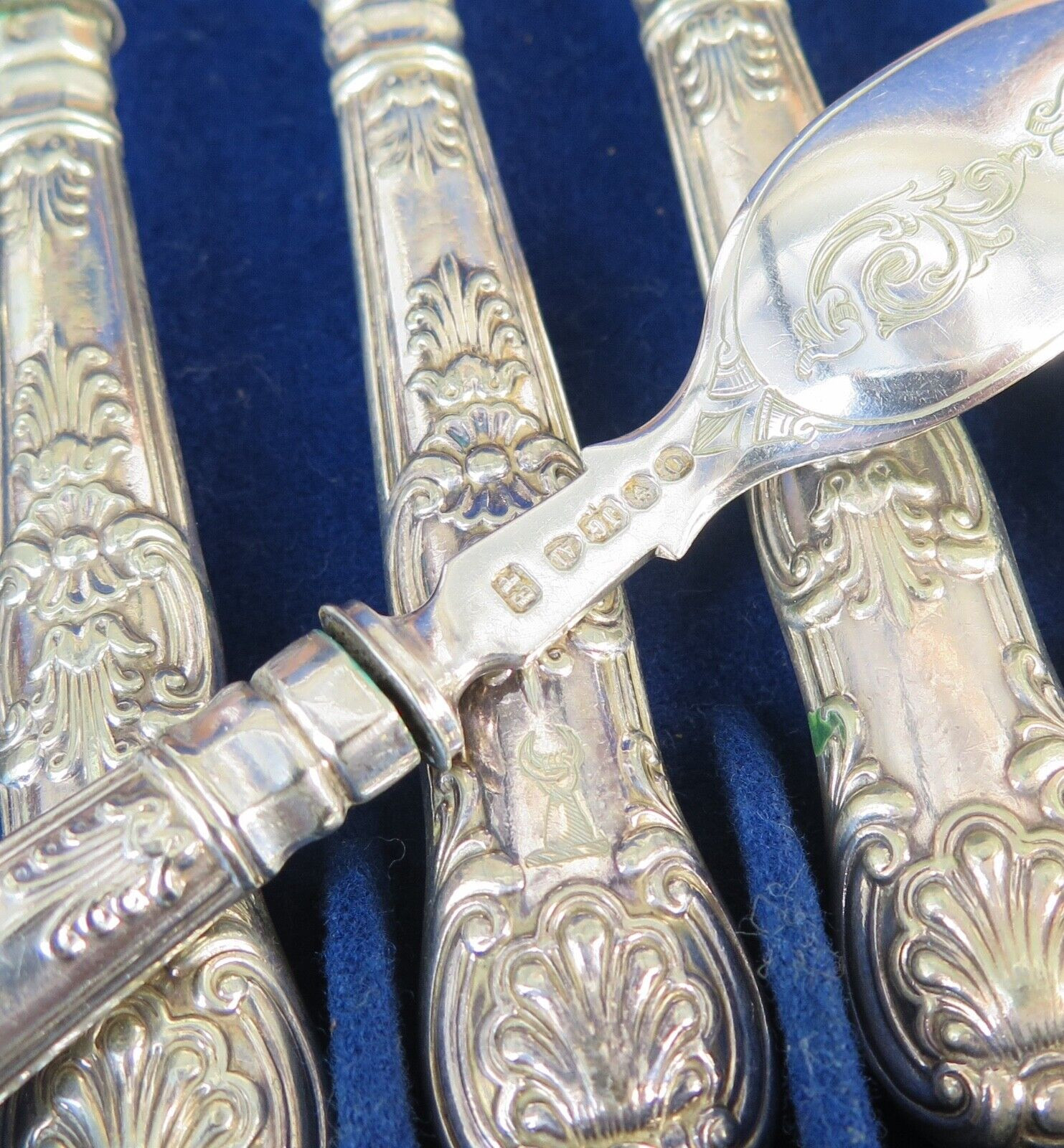 Decorative 1888 - 1891 Silverplate Fish Setting by John Gilbert ...