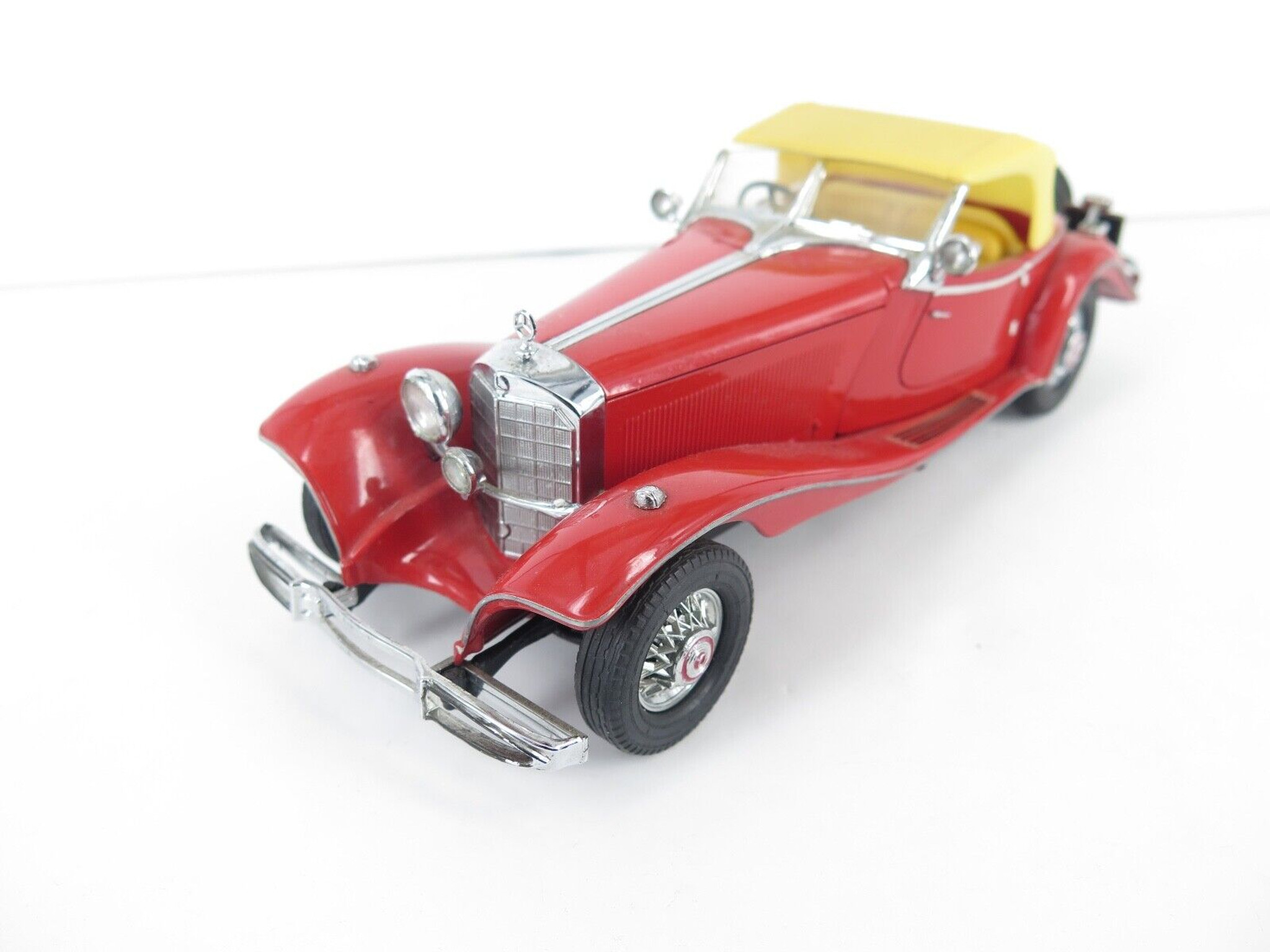 1983 Franklin Mint 1935 Mercedes Benz 500K Special Roadster Diecast Car. - Harrington & Co.