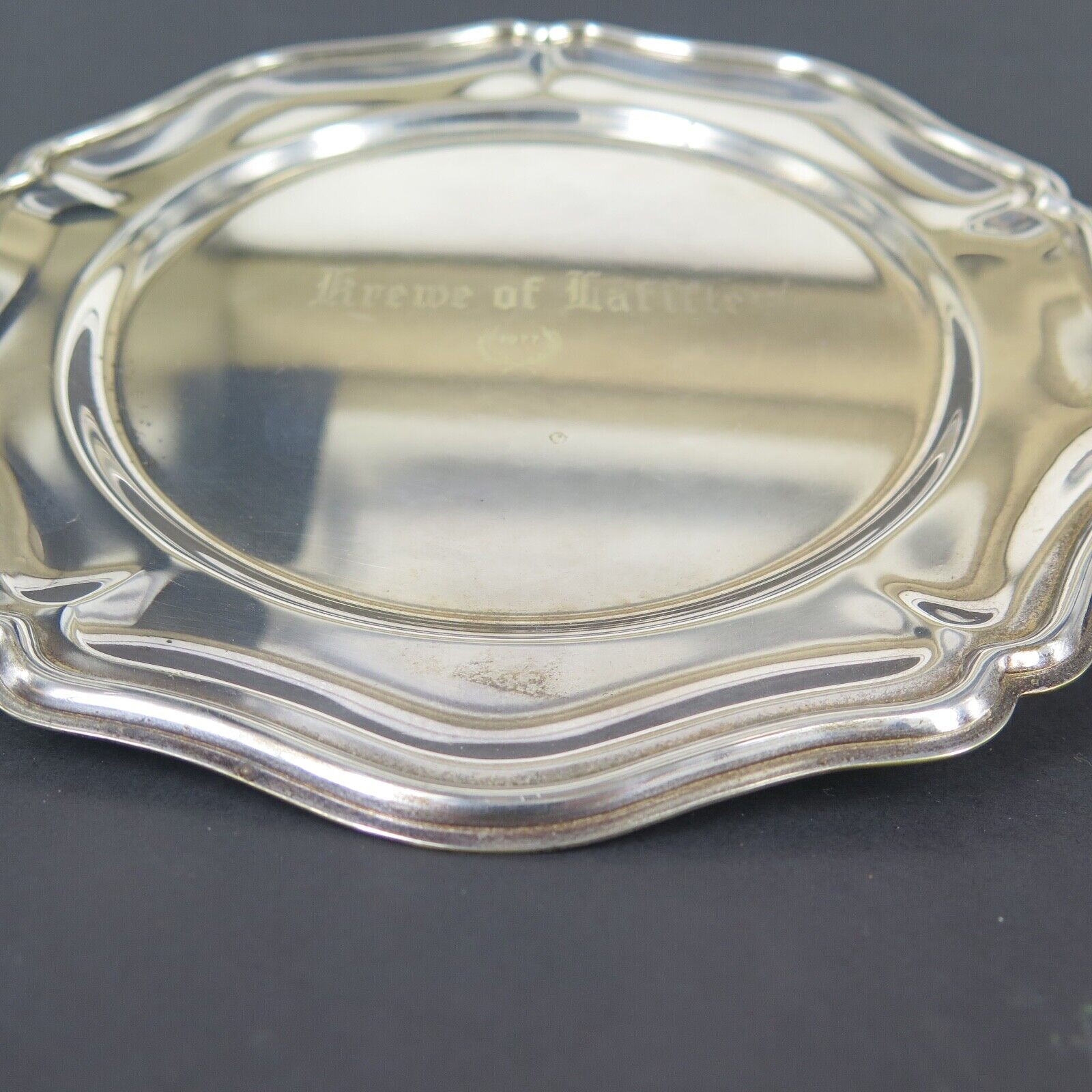 1977 Silverplate Private Society 'Krewe of Lafitte' Presentation Plates ...