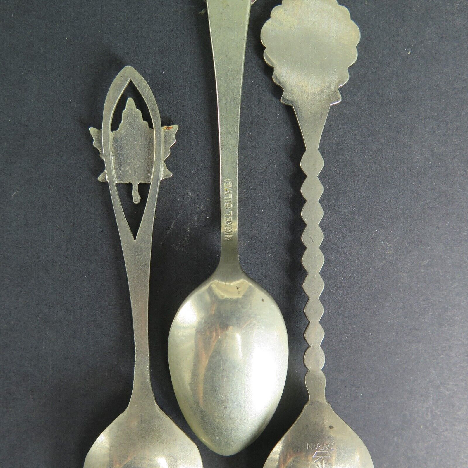 Three Vintage Silverplate Canadian Souvenir Spoons - Harrington & Co.