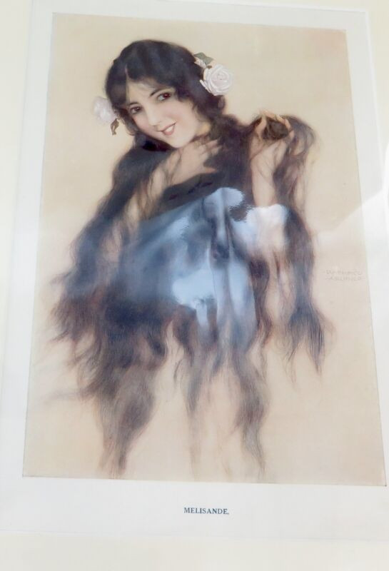 1918 Rare Set 12 Raphael Kirchner Large Art Nouveau Colour Process ...