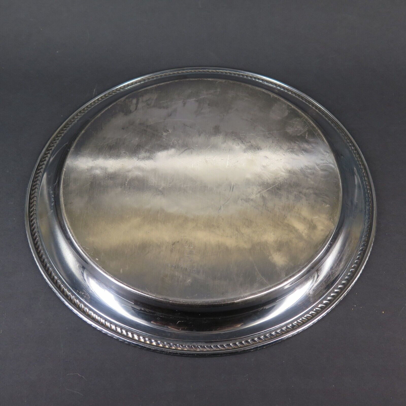 Vintage International Silver Co Silverplate 'Castleton' Drinks Tray ...