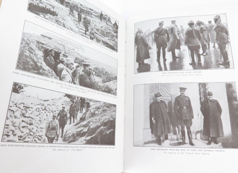c1917 "The Lord Kitchener Memorial Book” Edited by Sir Hedley Le Bas ...