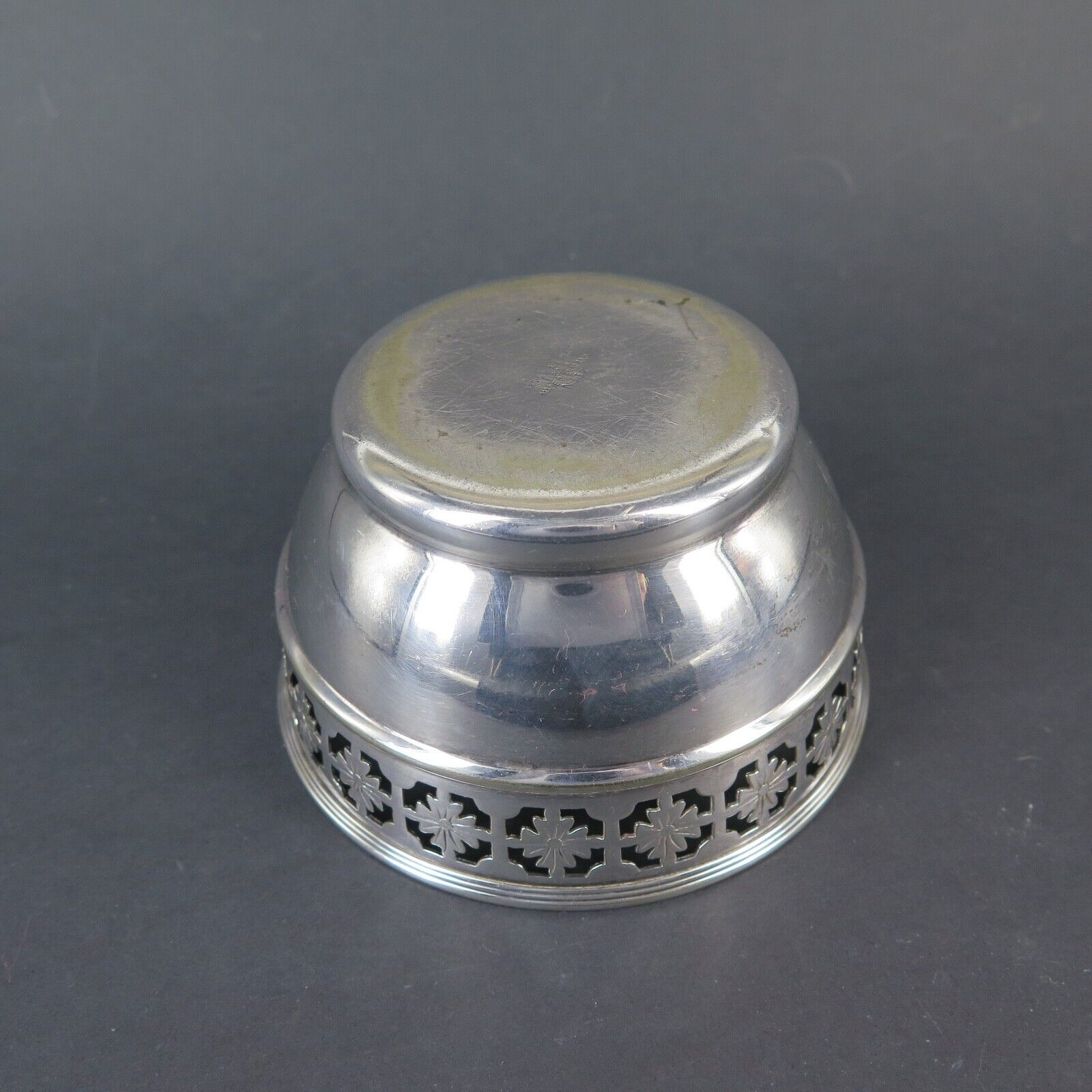 Antique English Made Regis Plate EPNS Bowl With Pierced Decoration ...
