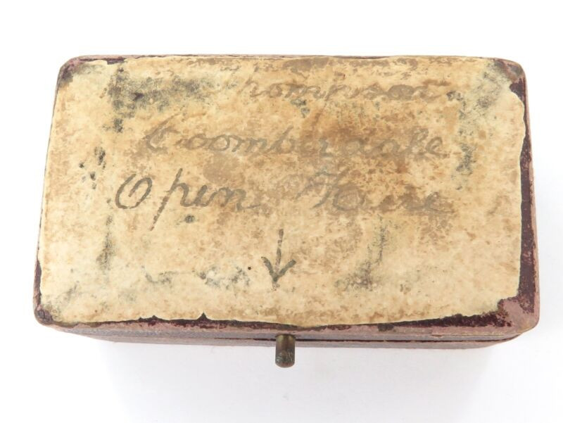 RARE Early 1900s Australian Retailer Jewellery Box. John Dobson, Perth ...