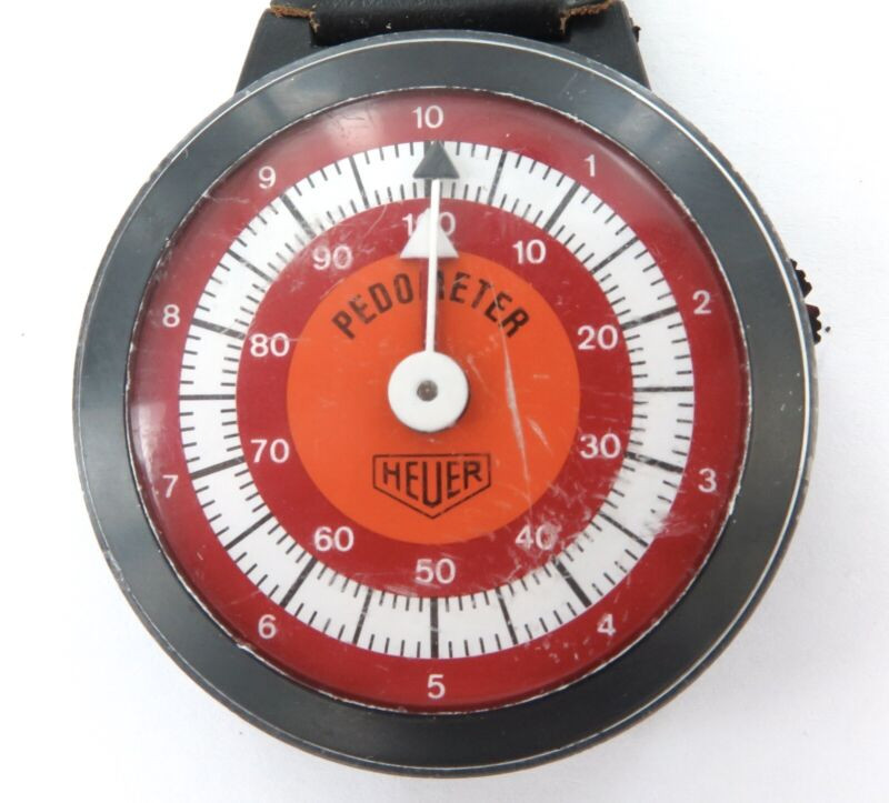 Vintage Canadian Made Heuer Pedometer Ref. 600 - Harrington & Co.