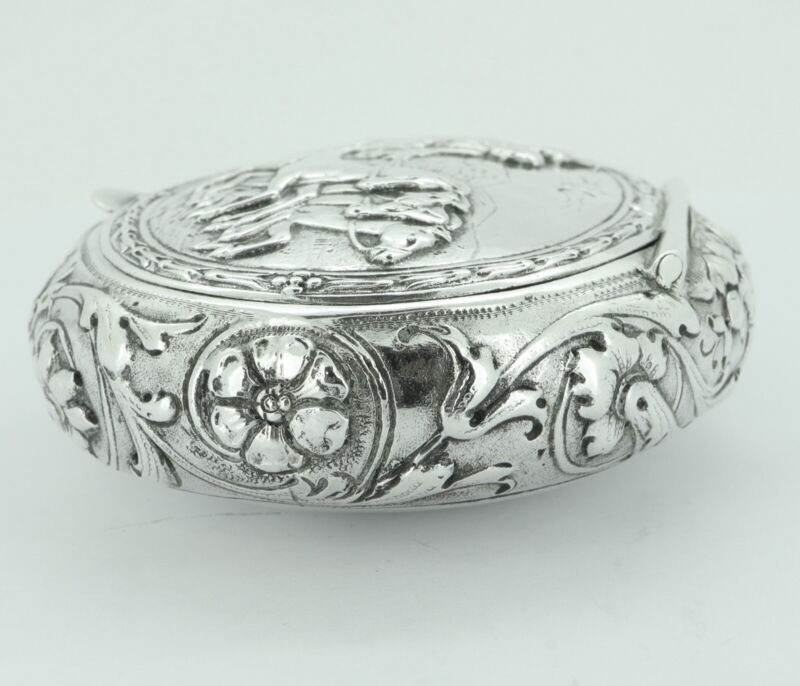 Late 1800s German Hanau Silver Box Made For French Market Roth & Co 64 ...