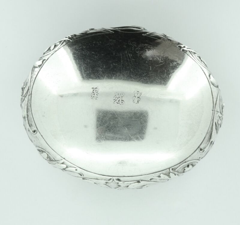 Late 1800s German Hanau Silver Box Made For French Market Roth & Co 64 ...