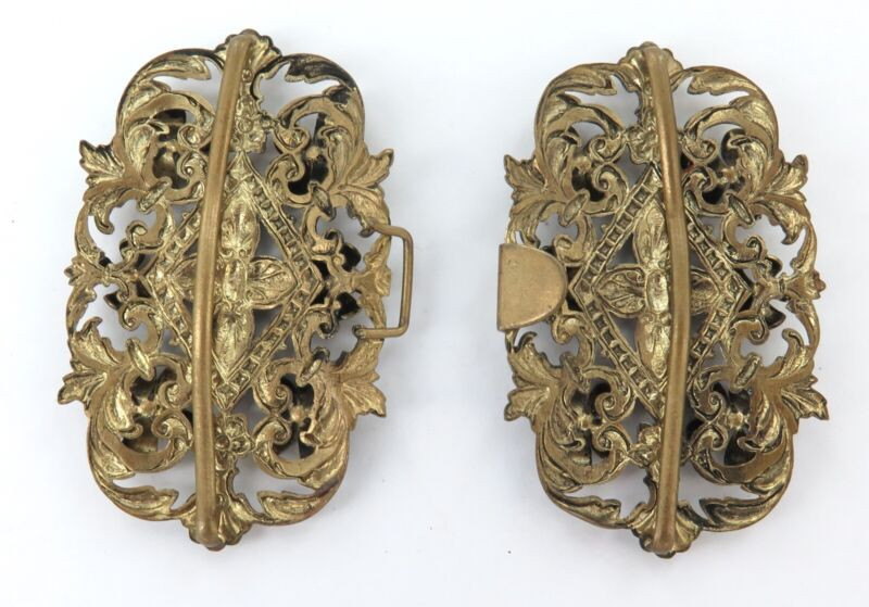Superb Vintage Decorative Edwardian Style Ladies Belt Buckle ...