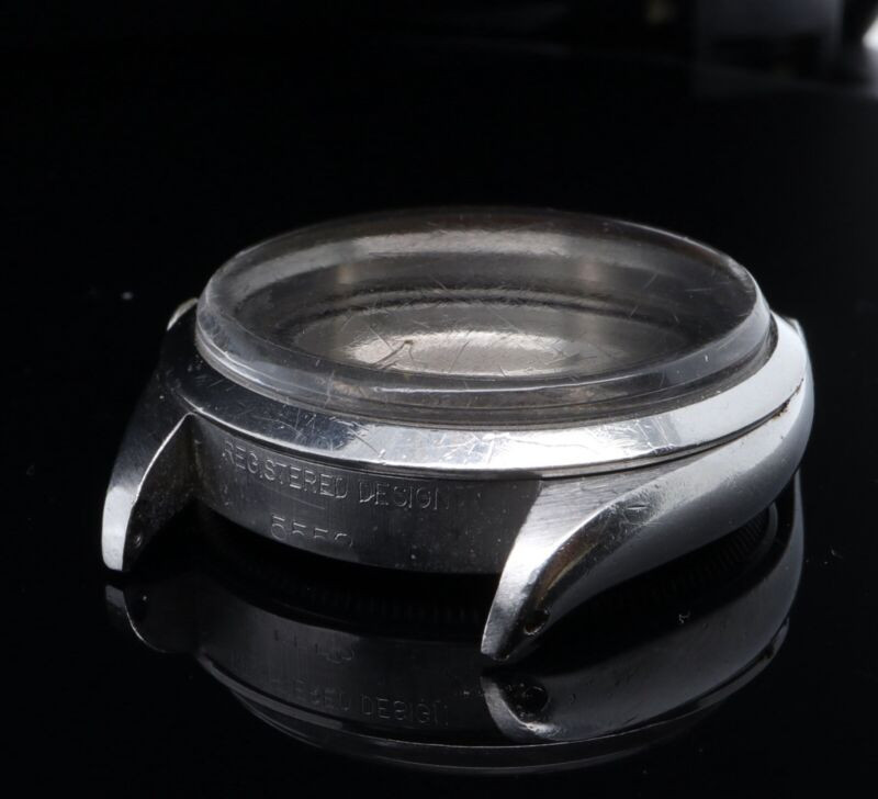 Vintage 1967 Rolex Oyster Perpetual Steel Watch Case Complete Ref 5500 ...