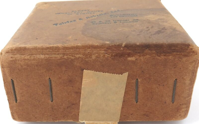 Rare Early 1900s Fairfax & Roberts, Sydney Large Jewellery Storage Box ...