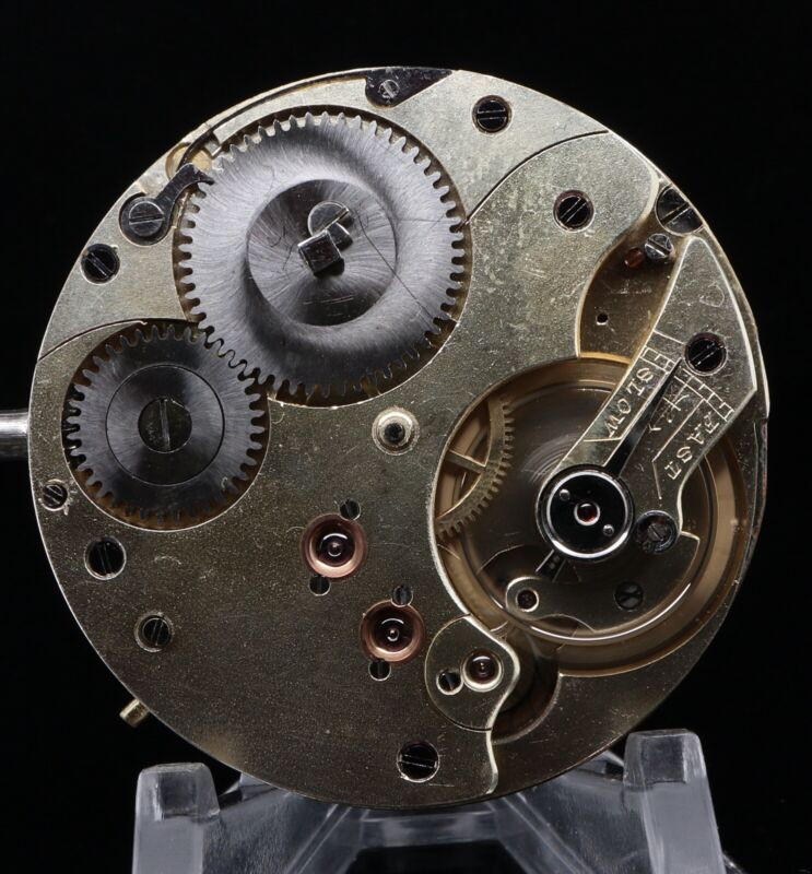 Antique Swiss/ German Pocket Watch Movement - Serviced - Harrington & Co.