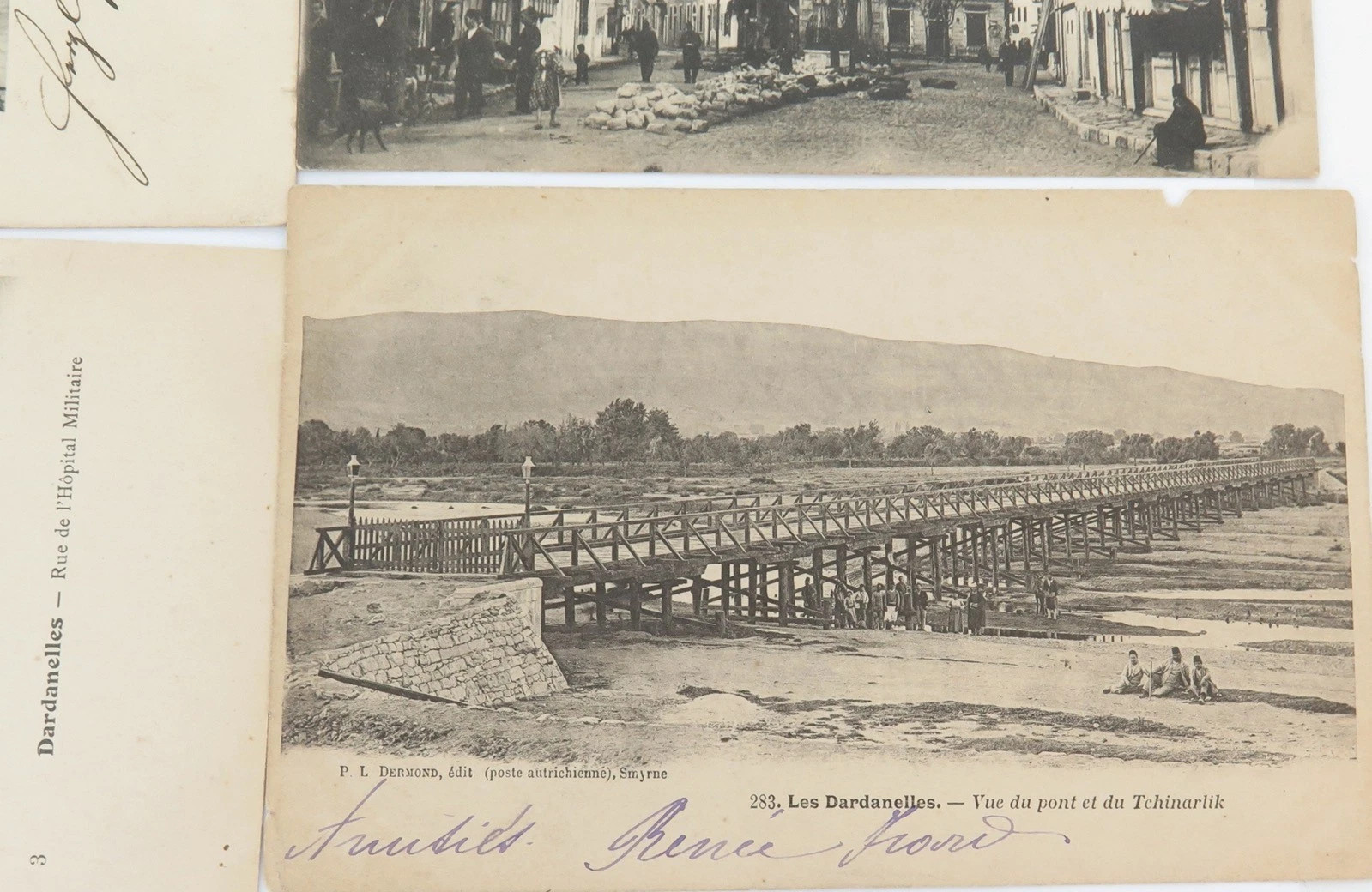 Good Scarce Lot cWW1 Postcards. The Dardanelles, Street Scenes & Long ...