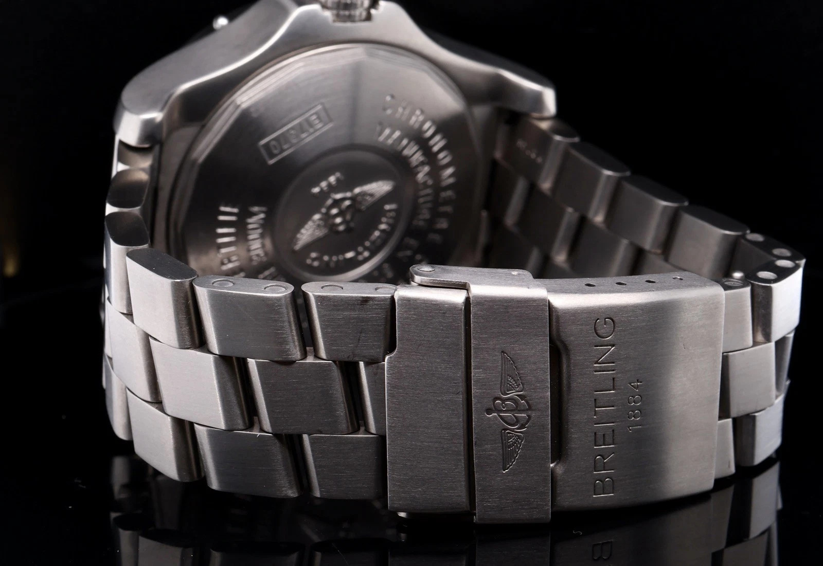 Auth. Breitling Avenger Seawolf Auto 3000m 44mm Titan Diver Watch ...