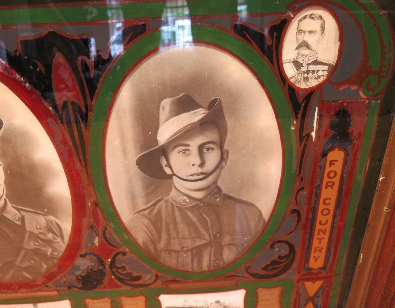 SUPER RARE WW1 MUSEUM QUALITY 3 "RODEN BROTHERS” HUGE DISPLAY WITH DETAILS