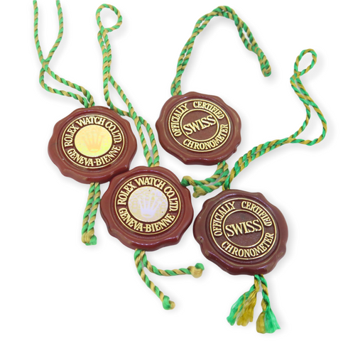 Rolex Crown Hologram Red Seal Swing Tag (1989 - 2000)