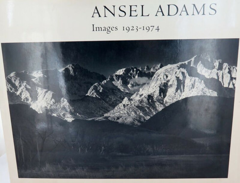 Superb Ansel Adams "Images 1923 - 1974” Large Format Book, Signed ...